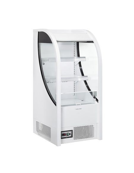 Frigorifero Vetrina Bianco Senza Porte 2 Ripiani - FT188